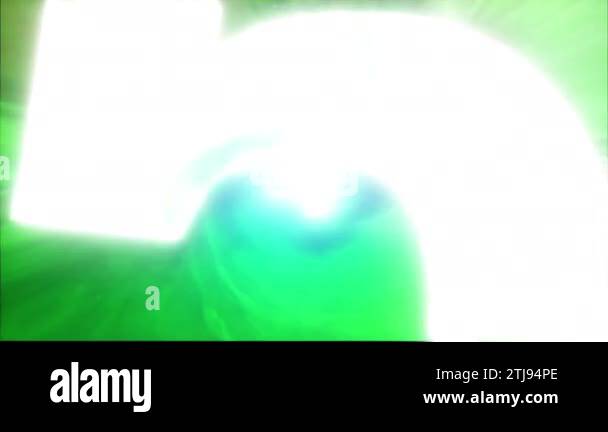 Five Seconds Countdown Timer With Hyperspace Warp Animation Abstract