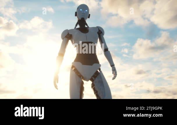 Dawn of AI, High Quality 4K Animation Illustrating the Emergence and ...