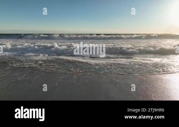 Explore the might of a coastal tempest as our cinematic drone captures ...