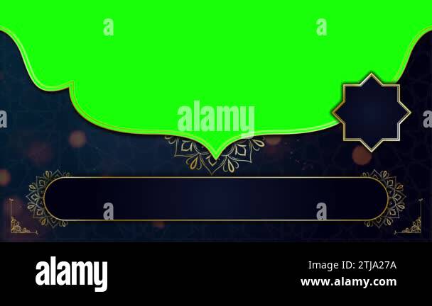animated islamic template For Quranic recitations , islamic background ...