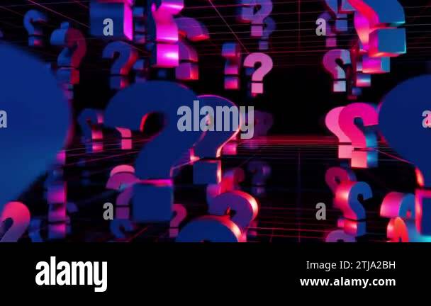 Question Mark is motion footage for education films and cinematic in thinking scene. Also good ...