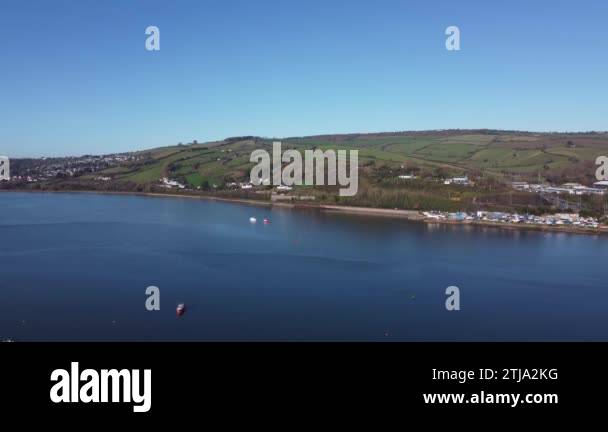 River Teign, South Devon, England: DRONE AERIAL VIEWS: The drone tracks ...