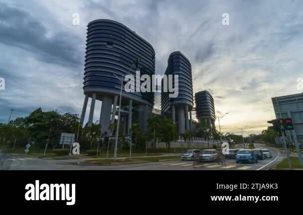 PUTRAJAYA, MALAYSIA - Sept 18, 2022: Timelapse footage of Malaysian ...
