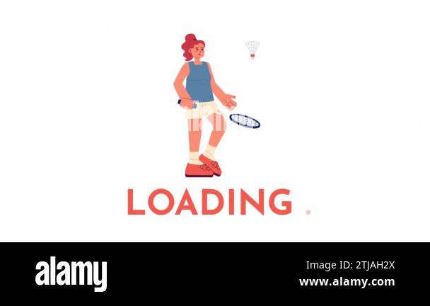 Athlete badminton Stock Videos & Footage - HD and 4K Video Clips - Alamy