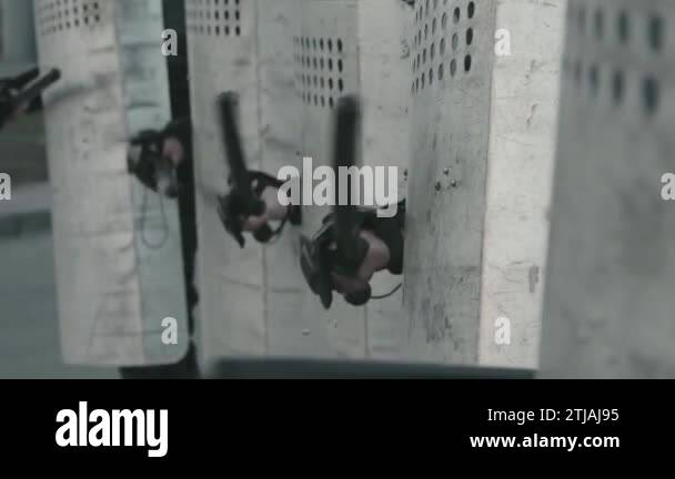 Riot police full equipment Stock Videos & Footage - HD and 4K Video ...