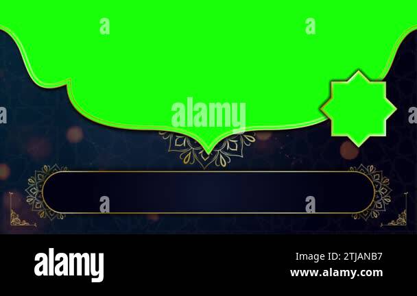 animated islamic template For Quranic recitations , islamic background ...