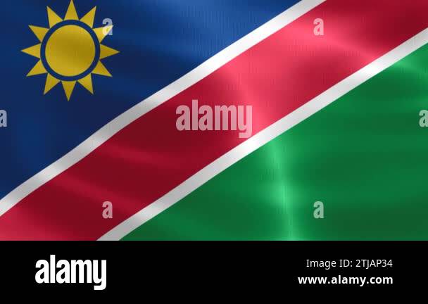 Namibia fabric flag patriotic Stock Videos & Footage - HD and 4K Video ...