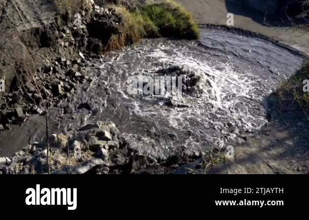 industry waste factory water pollution problem HD Stock Video Footage ...