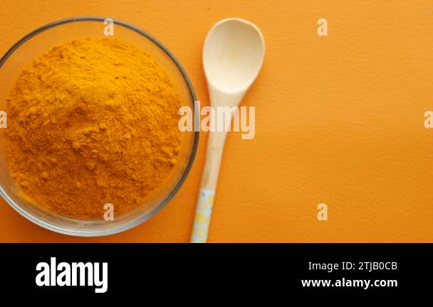 Turmeric root powder Stock Videos & Footage - HD and 4K Video Clips - Alamy