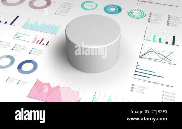 40 percent circle cylinder pie chart and various graph chart for ...
