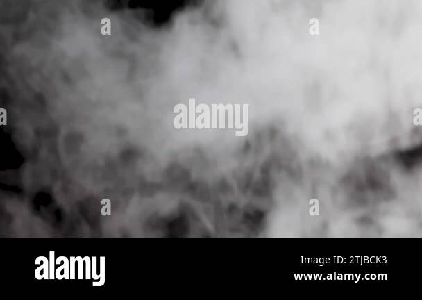 Smoke or vapor explosion with Alpha channel. Realistic clouds rise up ...