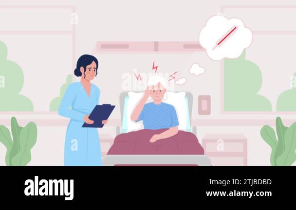 Flat cartoon patient characters Stock Videos & Footage - HD and 4K ...