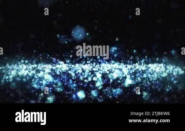 Seamless looping glitter particles with copy space. 4K UHD animation ...