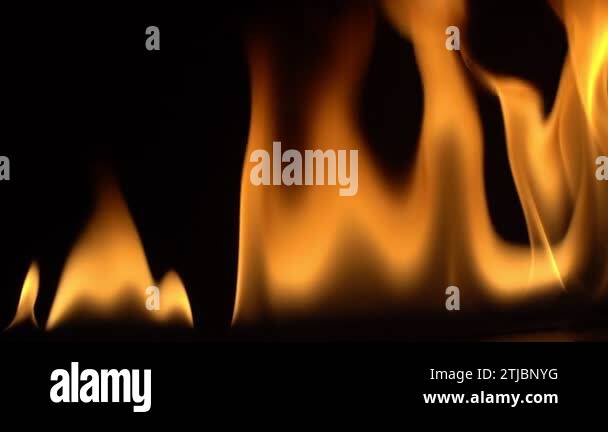 burning power of the flame, Flames, and burning sparks close-up, fire ...
