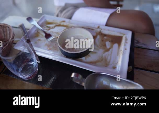 A empty plate after a meal Stock Videos & Footage - HD and 4K Video ...
