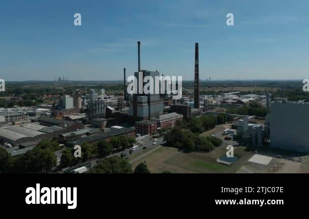 The Solvay plant in Rheinberg produces soda and sodium bicarbonate ...
