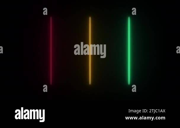 Concept 103-N1 Animated abstract neon light with led light effect and ...