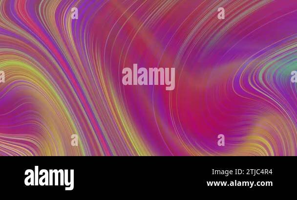 Twisted beams of light in all colors of the rainbow flicker. Animated ...