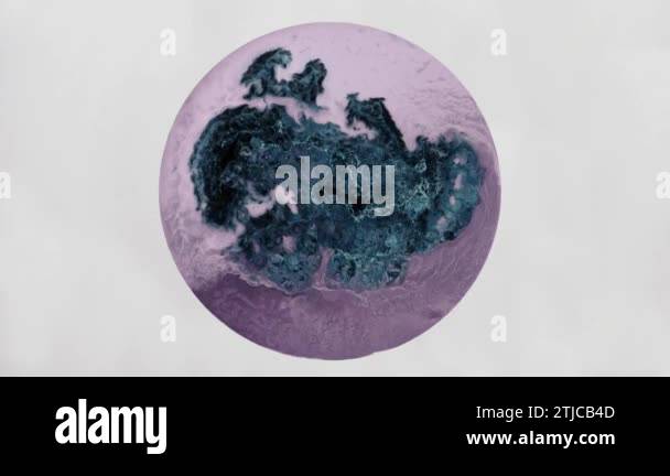 High Flow Fluid Painting. Flowing glitter waving surface. Mixing ...