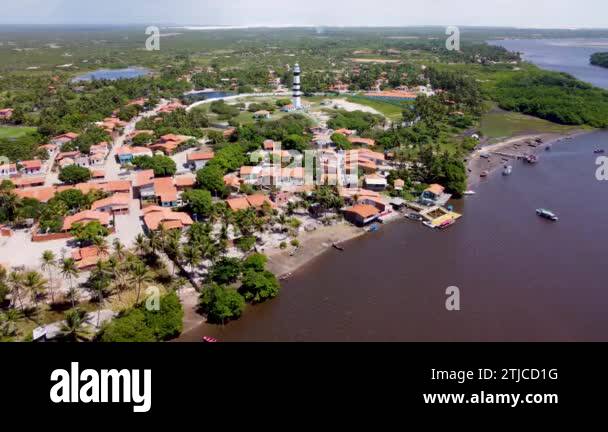 Mandacaru village at Maranhao state. Brazilian Northeastern near ...