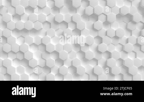 Abstract Hexagon Geometric Surface Loop light bright clean minimal hexagonal grid pattern ...