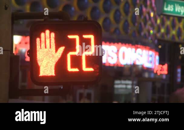Traffic Light Countdown Stock Video Footage - Alamy