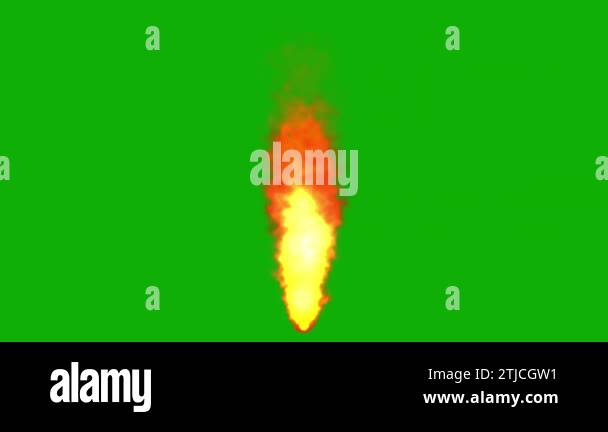 Fire stream motion graphics with green screen background Stock Video ...