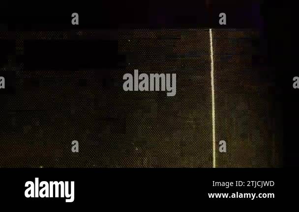 Spooky Haunted Halloween Analogue 4K VHS footage. Vintage VCR noise ...