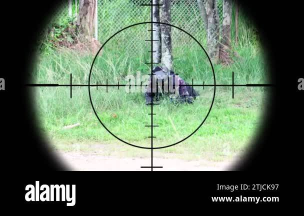 Special police was being assassinated and shot dead through the lens of ...