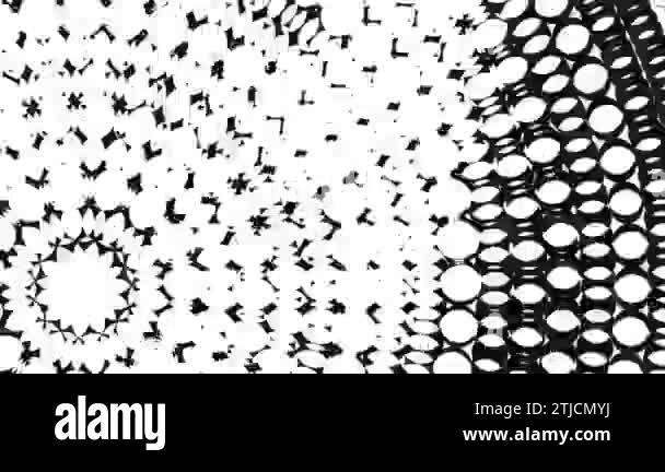 Halftone dot seamless animated background. Grunge animation. Comic ...