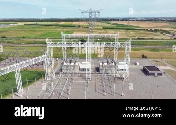 Electrical Substation and High Voltage Primary Power Distribution ...