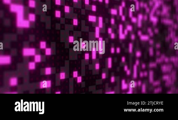 4K hexadecimal coding concept. Futuristic background with numbers and letters. Seamless loop ...