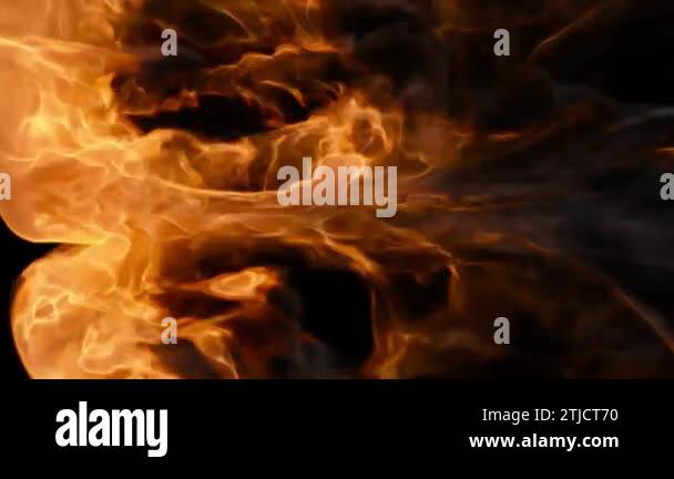 Realistic Fire Explosion Transition with Alpha Channel: A Stunning ...