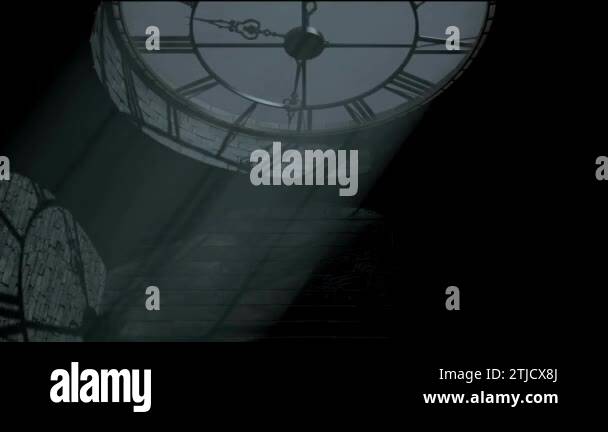 Clock face time lapse. showing timelapse of watch time ticking on a ...