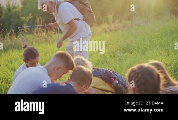 Group of children camping tent Stock Videos & Footage - HD and 4K Video ...