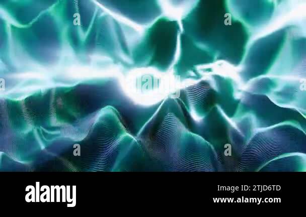 Neurons And Synapses Firing In An Artificial Intelligence Deep Learning Neural Network Concept