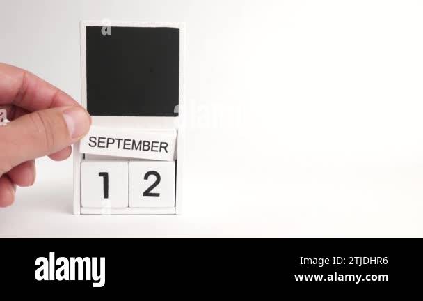 September 12 calendar Stock Videos & Footage - HD and 4K Video Clips ...