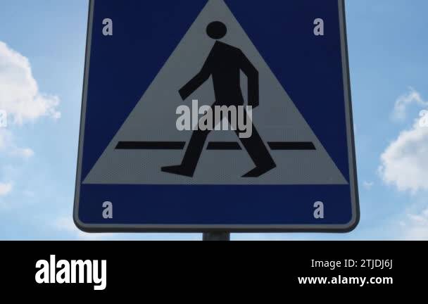 Pedestrian crosswalk and signage Stock Videos & Footage - HD and 4K ...