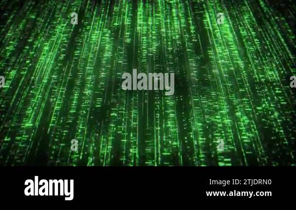 Big Data Digital Matrix Like Business Hitech Background/ 4k animation of an abstract wallpaper ...