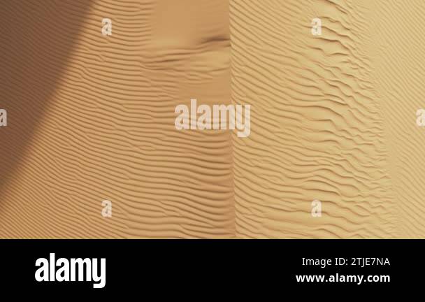 Overhead aerial drone shot of empty desert in California USA. Flying ...