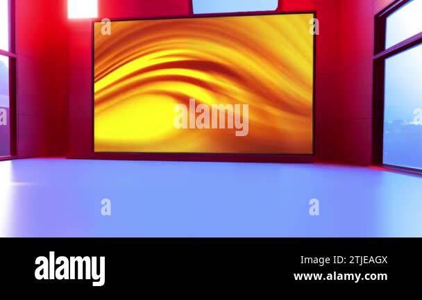 Interactive Virtual TV Studio: Captivating Set for Dynamic Multimedia ...