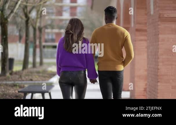 Couple holding hands back outdoors Stock Videos & Footage - HD and 4K ...