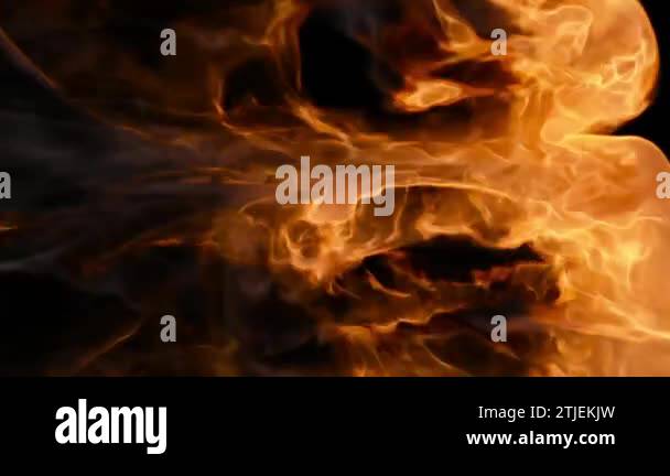 Realistic Fire Explosion Transition with Alpha Channel: A Stunning ...