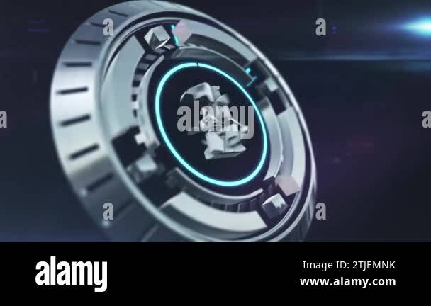 Futuristic 3D Countdown Stock Video Footage - Alamy