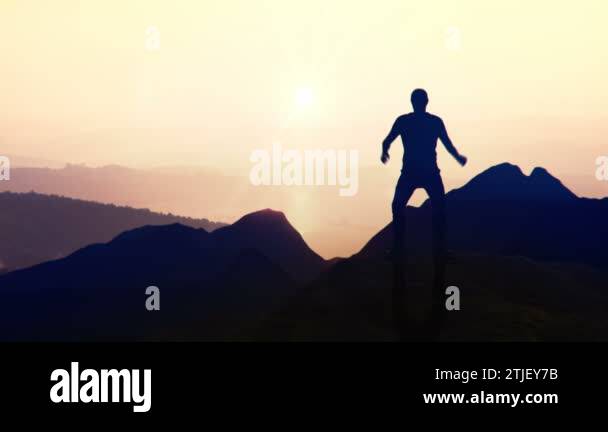 Animation depicting the concept of achieving goals with accompanying ...