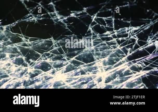 A smartphone with a broken glass touchscreen. Broken gadget. Replacing ...