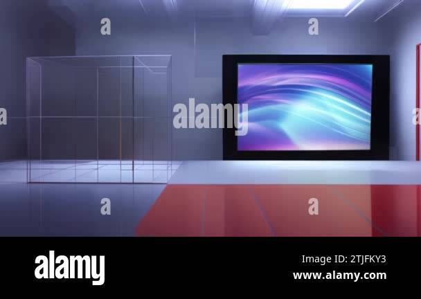 Interactive Virtual TV Studio: Captivating Set for Dynamic Multimedia ...