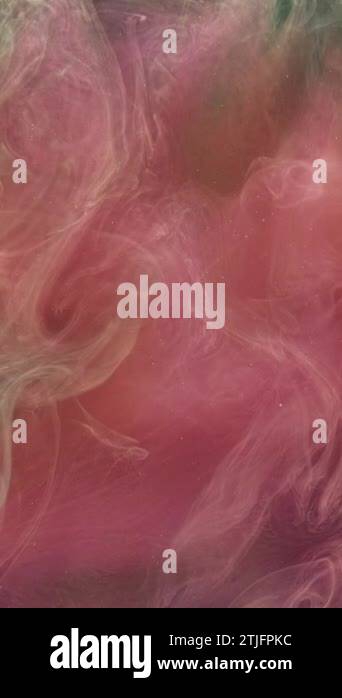 Vertical video. Color mist cloud. Steam texture. Ethereal aura. Coral ...