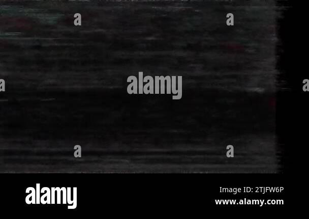 VHS Glitches Analog Abstract Digital Animation. Old TV. Glitch Error ...