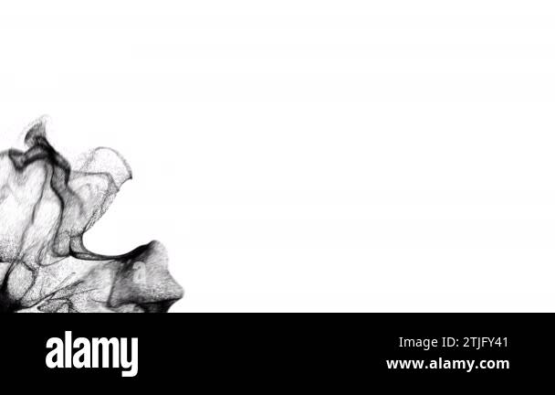 4K Abstract particles expand across the frame. 3D animation Stock Video ...